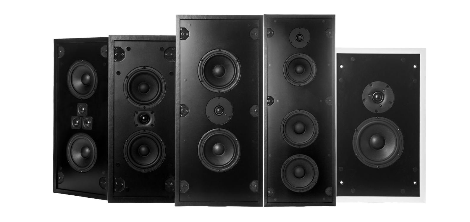 State-fo-the-art in-wall speaker system that can be modified into any ...