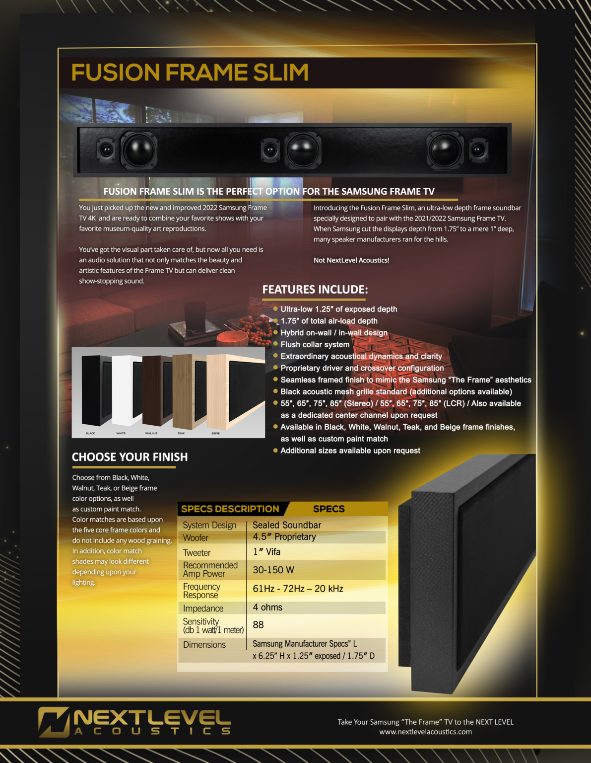 Recommended Amp Power